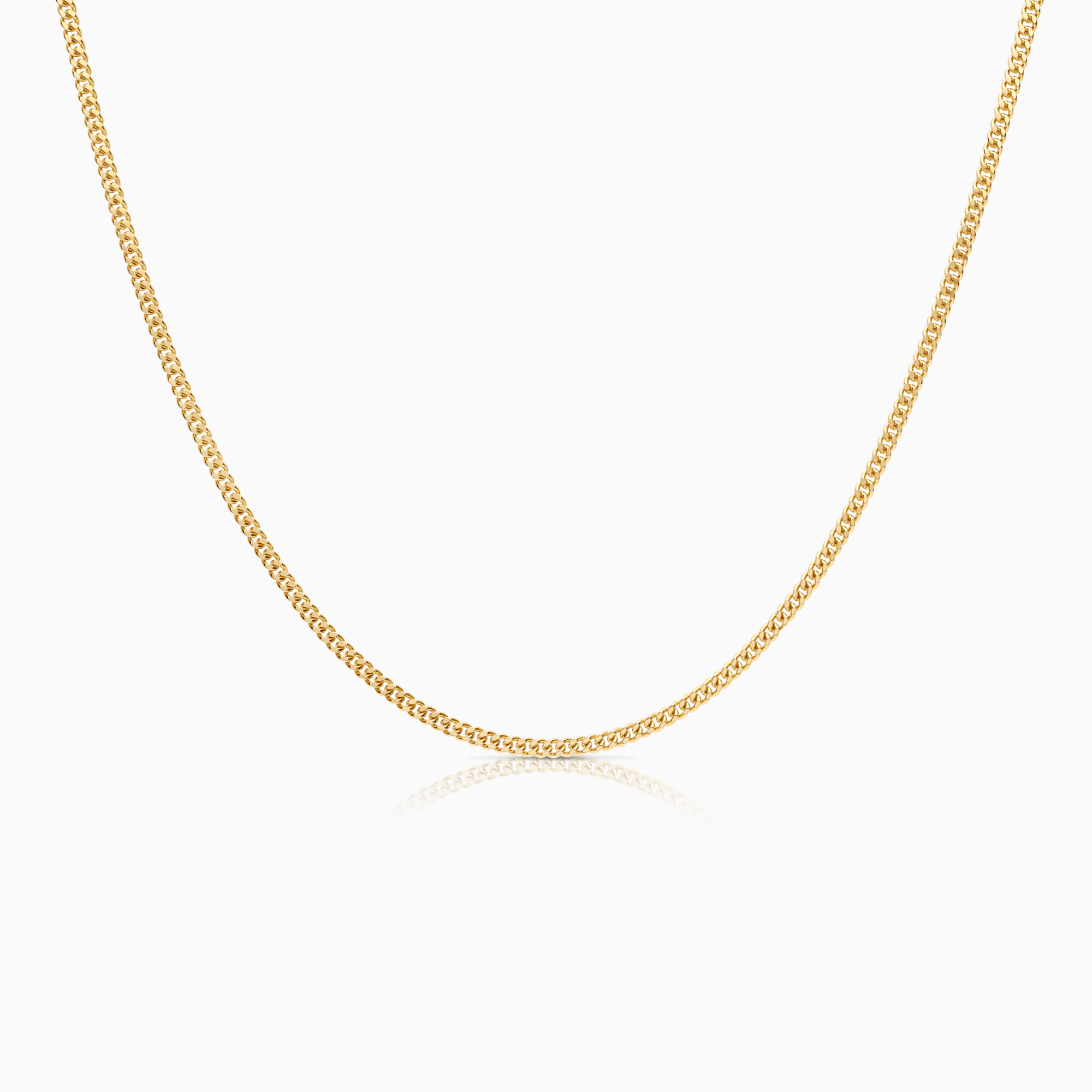 Curb chain 9.50g 18K gold