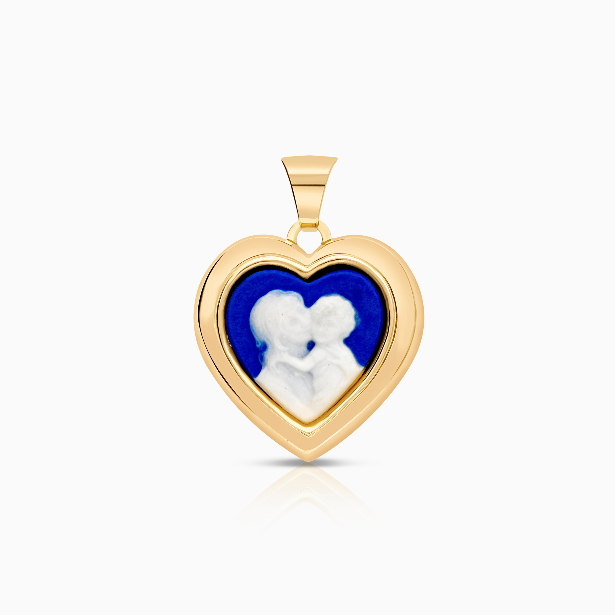 Heart pendant figurine 1.60g 18K gold